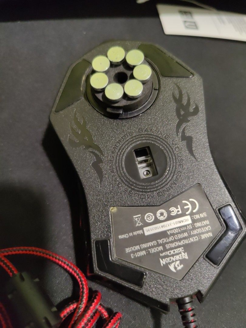 Red Dragon Mouse, Computers & Tech, Parts & Accessories, Mouse ...