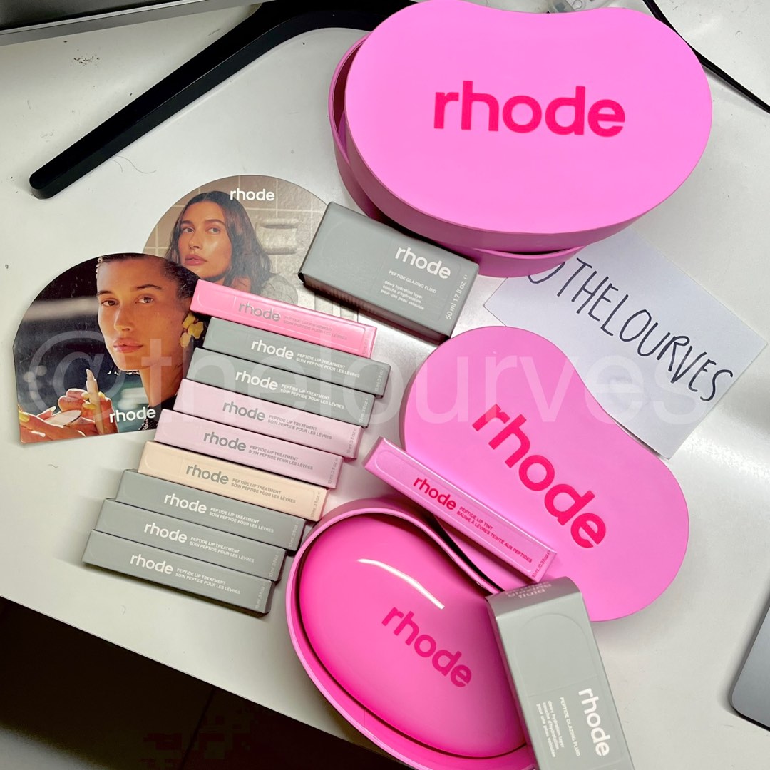 rhode peptide lip treatment jellybean lip tint birthday duo, Beauty ...