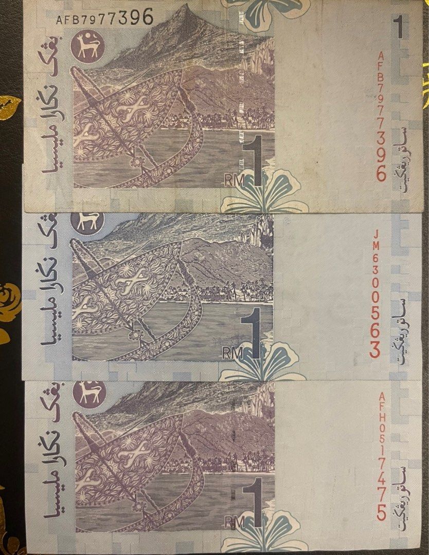 Rm 1 ringgit, Hobbies & Toys, Memorabilia & Collectibles, Currency on ...