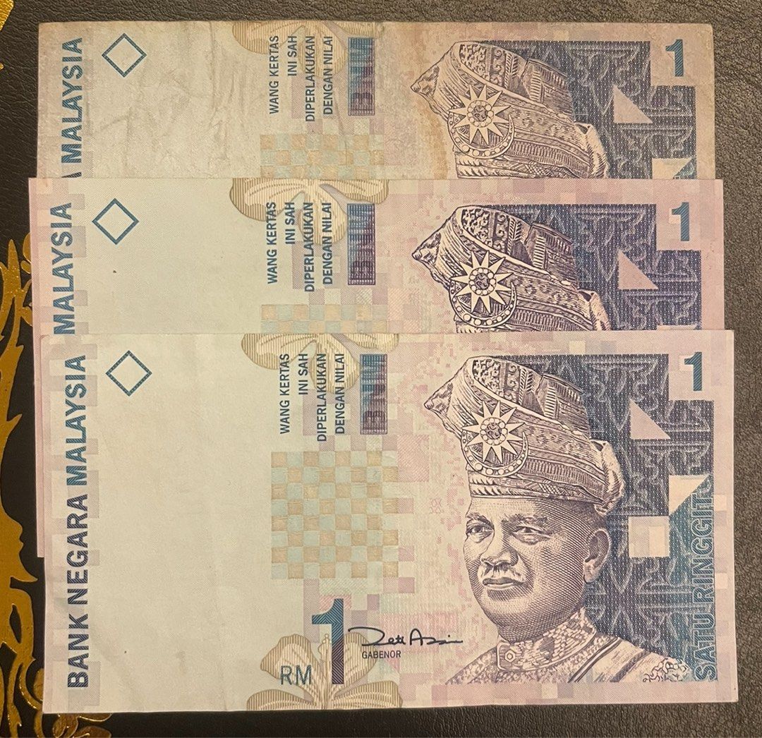 Rm 1 ringgit, Hobbies & Toys, Memorabilia & Collectibles, Currency on ...