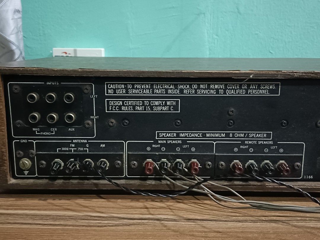 Rotel RX-102MKII ( AM/FM Stereo Receiver ), Audio, Soundbars, Speakers ...