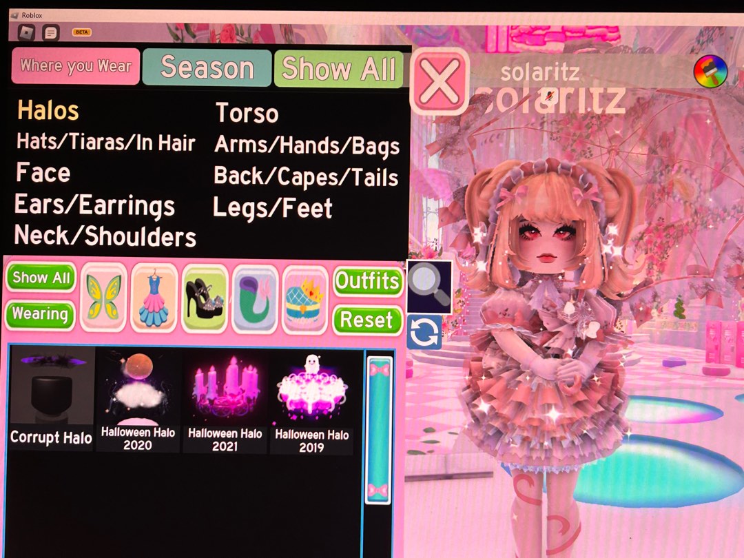 Royale high halos and diamonds, Video Gaming, Gaming Accessories, In ...