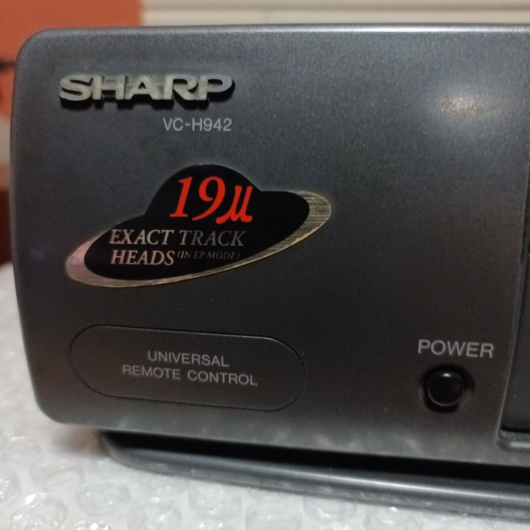 SALE !!! Sharp VHS Video Player, Recorder Model - VC-H942. (For Repair), Audio, Other Audio ...