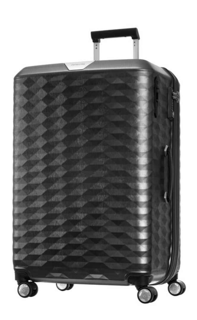 Samsonite Polygon 75cm / 28" Luggage Black / Brand New /free delivery ...