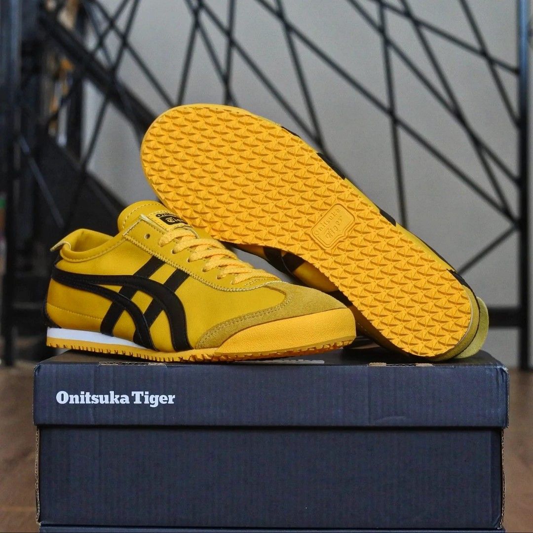 Sepatu Onitsuka Tiger Mexico 66 Leather, Fesyen Pria, Sepatu , Sneakers ...