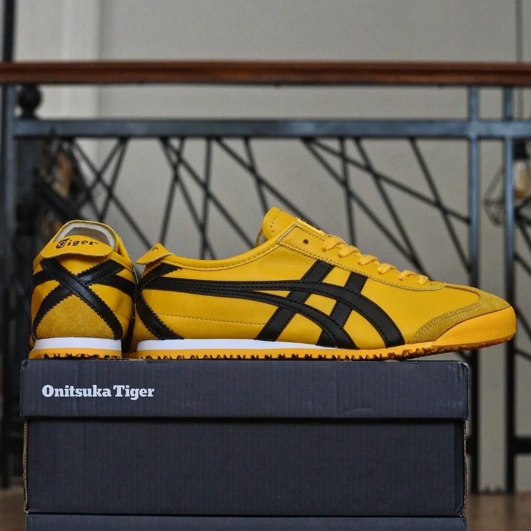 Sepatu Onitsuka Tiger Mexico 66 Leather, Fesyen Pria, Sepatu , Sneakers ...