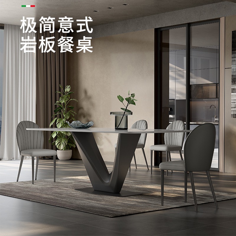 Sintered Stone Dining Table type:V01 140cm/160cm Dining Table Free ...