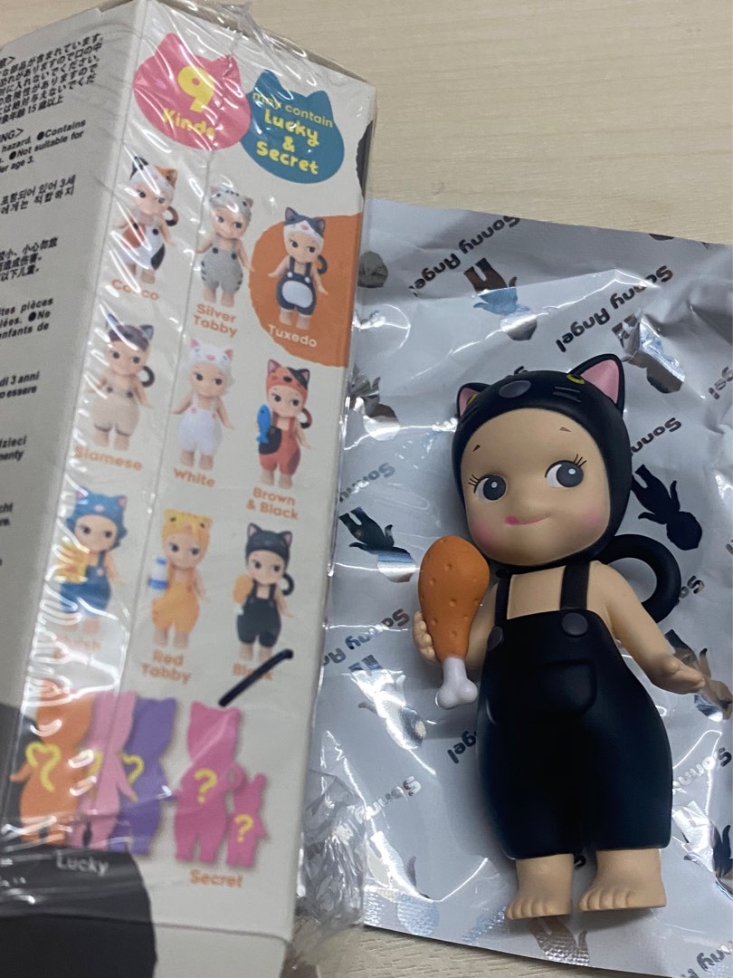 Sonny Angels Cat Life Series Black Cat, Hobbies & Toys, Toys & Games on ...