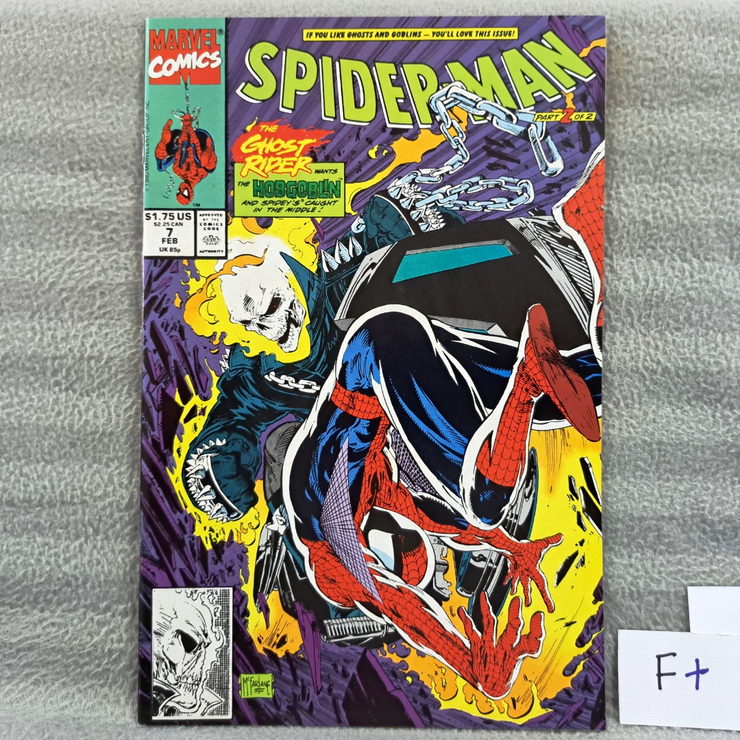 Spider-Man #7 Todd McFarlane Cvr (1st Series) Marvel Comics (Ghost ...