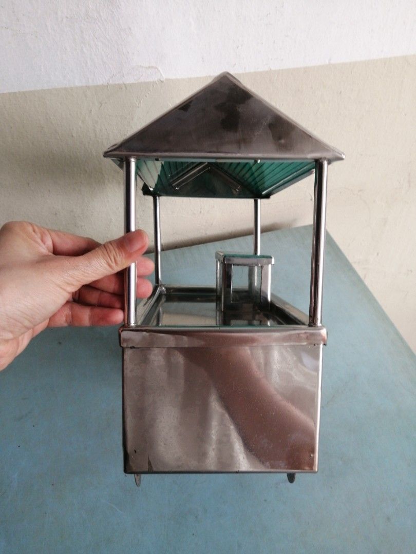 Stainless Steel Food Cart Model Hawker Cart, Hobbies & Toys ...