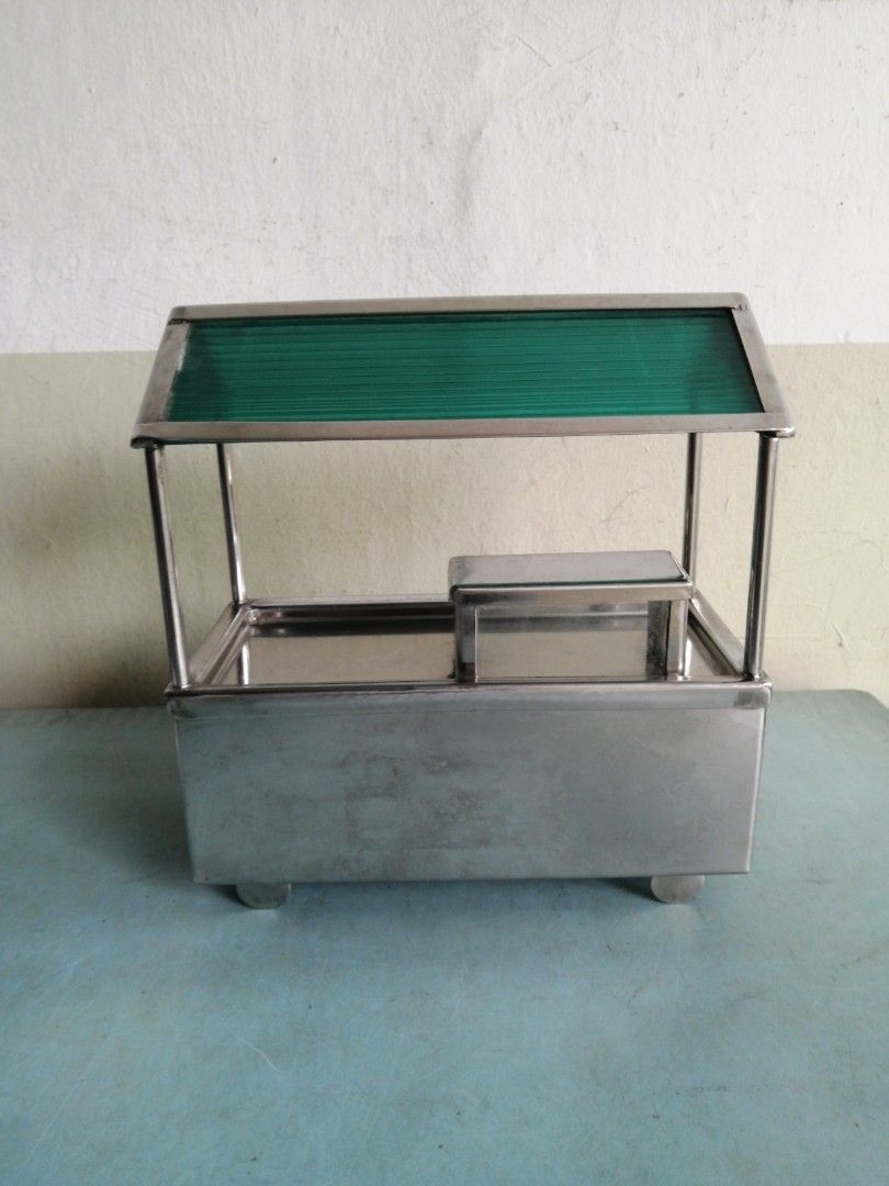 Stainless Steel Food Cart Model Hawker Cart, Hobbies & Toys ...