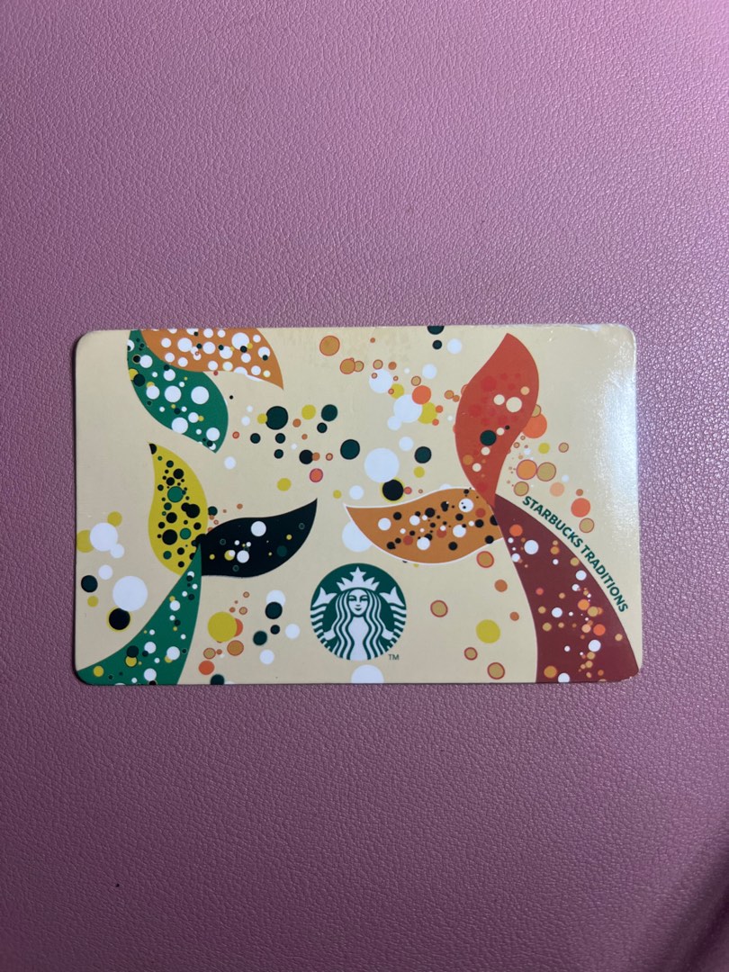 Starbucks Traditions 2024 card with 14 stickers, Food & Drinks, Other ...