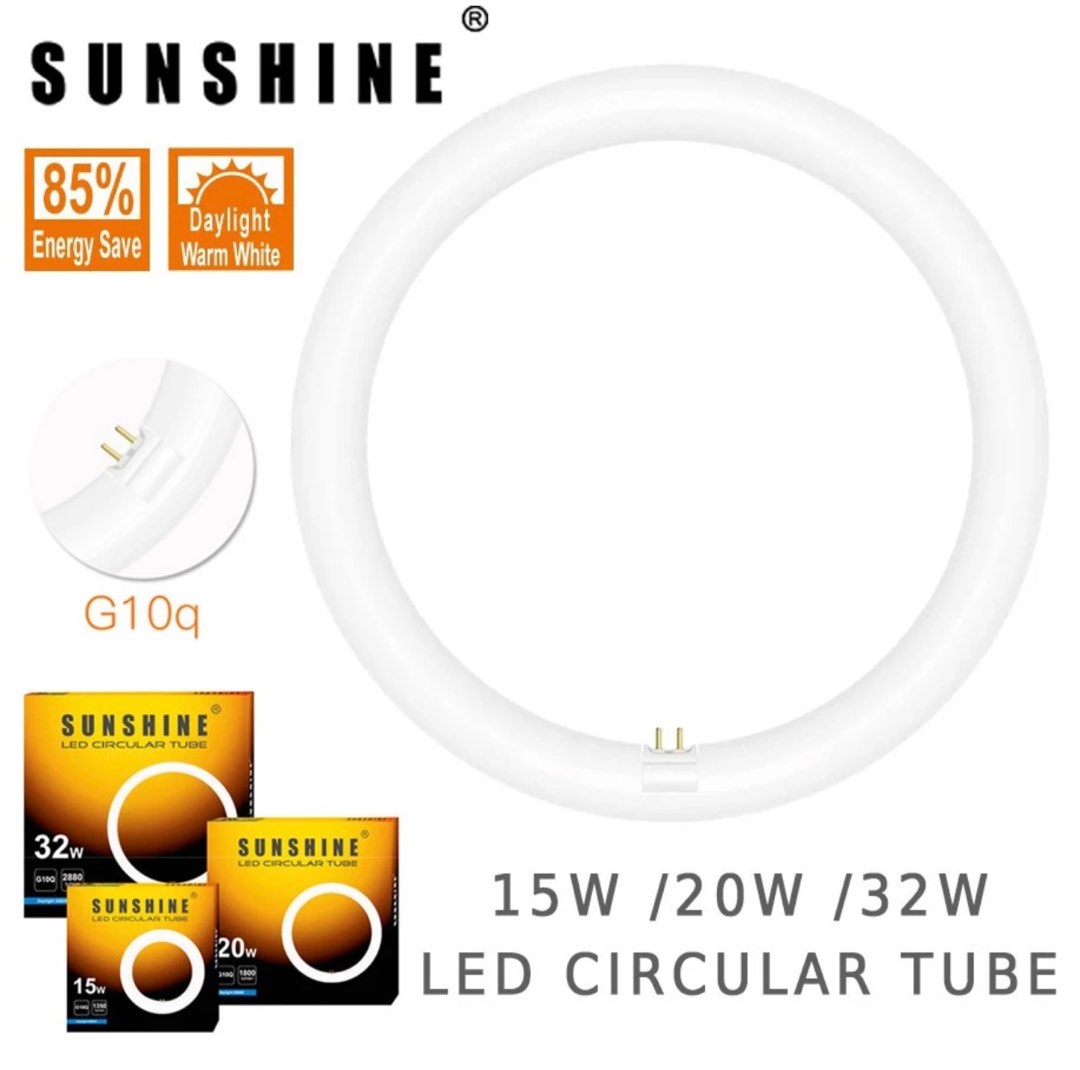 SUNSHINE LED Circular Tube Warm White 20W, Furniture & Home Living ...