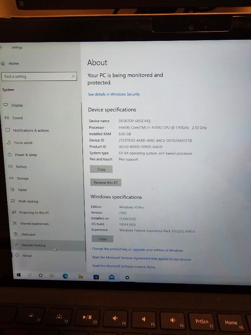 Surface pro 3 windows 10 pro ssd ultrabook laptop, Computers & Tech ...