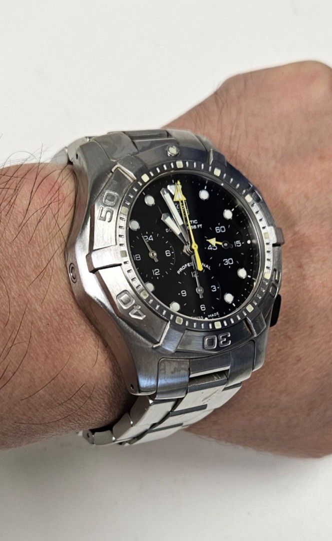 Tag Heuer Aquagraph (Discontinued big watch) - full set, Men's Fashion ...