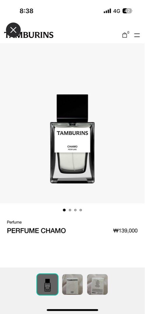 Tambourine Chamo Perfume, Beauty & Personal Care, Fragrance ...