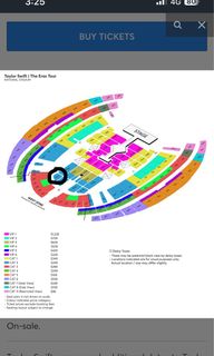 Taylor Swift Cat2 tickets 9 mar 2024, Tickets & Vouchers, Event Tickets on Carousell