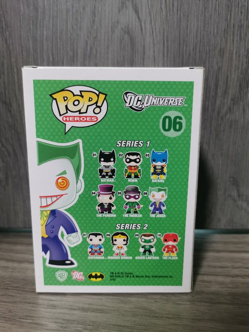 The Joker Metallic Chase Funko Pop DC Comic, Hobbies & Toys, Toys ...