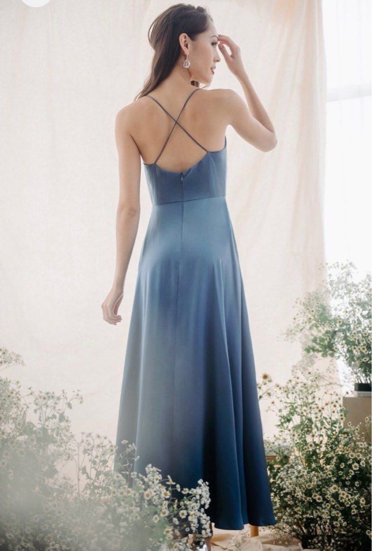 Thread Theory Ways to Love You Convertible Dress (Blue), Women's Fashion, Dresses & Sets ...