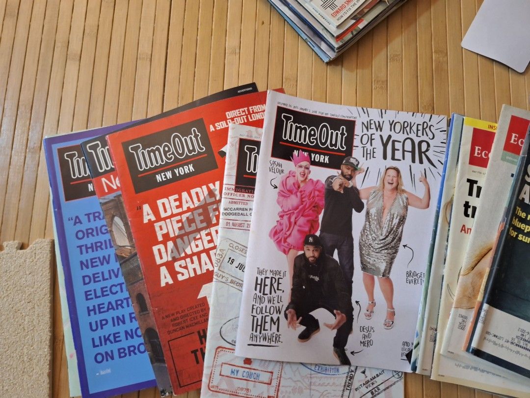 Time Out New York magazine [bundle of 15 pcs], Hobbies & Toys, Books ...