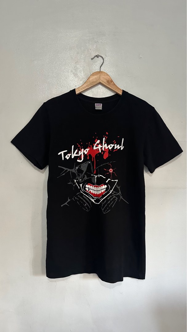 Tokyo Ghoul Official Merch Tee, Men's Fashion, Tops & Sets, Tshirts ...