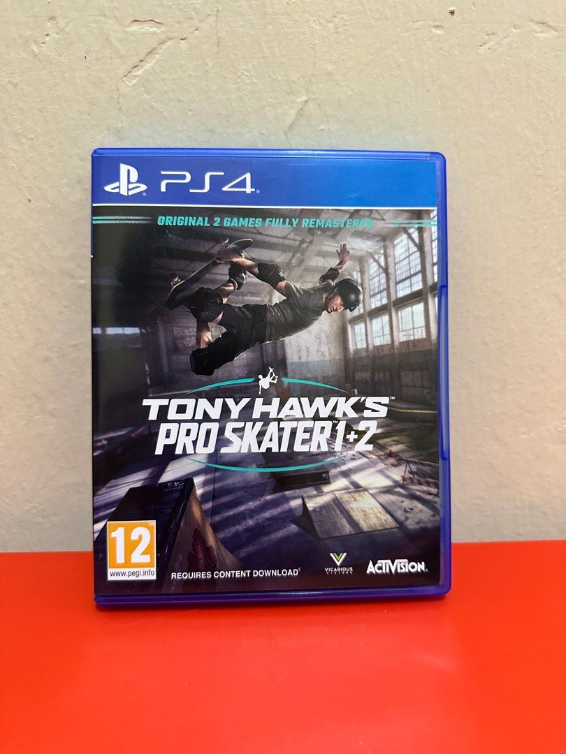 Tony Hawks Pro Skater 1+2 (PS4), Video Gaming, Video Games, PlayStation ...
