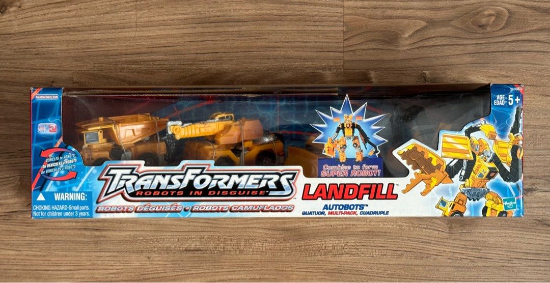 Transformers Landfill combiner robots in disguise RID, Hobbies & Toys ...