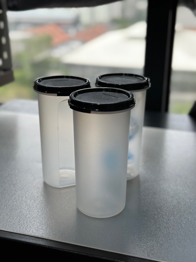 Tupperware round container / storage 650ml, Furniture & Home Living ...