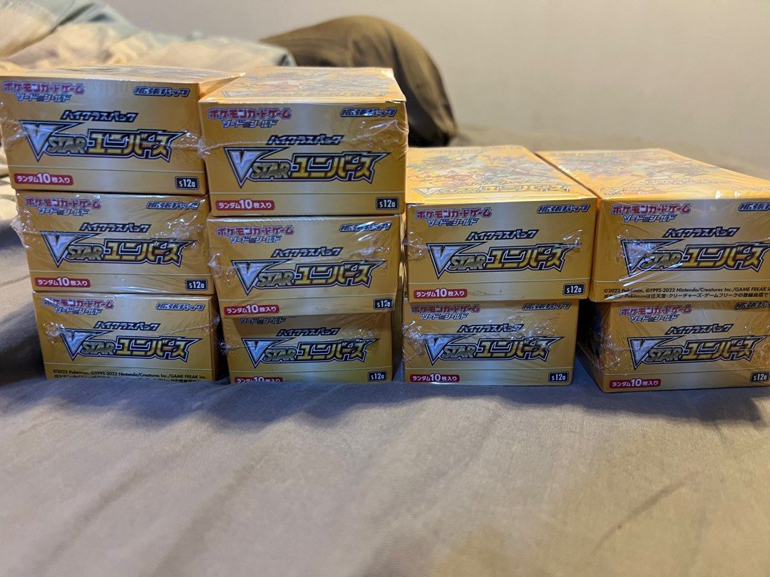 V Star Universe booster boxes, Hobbies & Toys, Toys & Games on Carousell