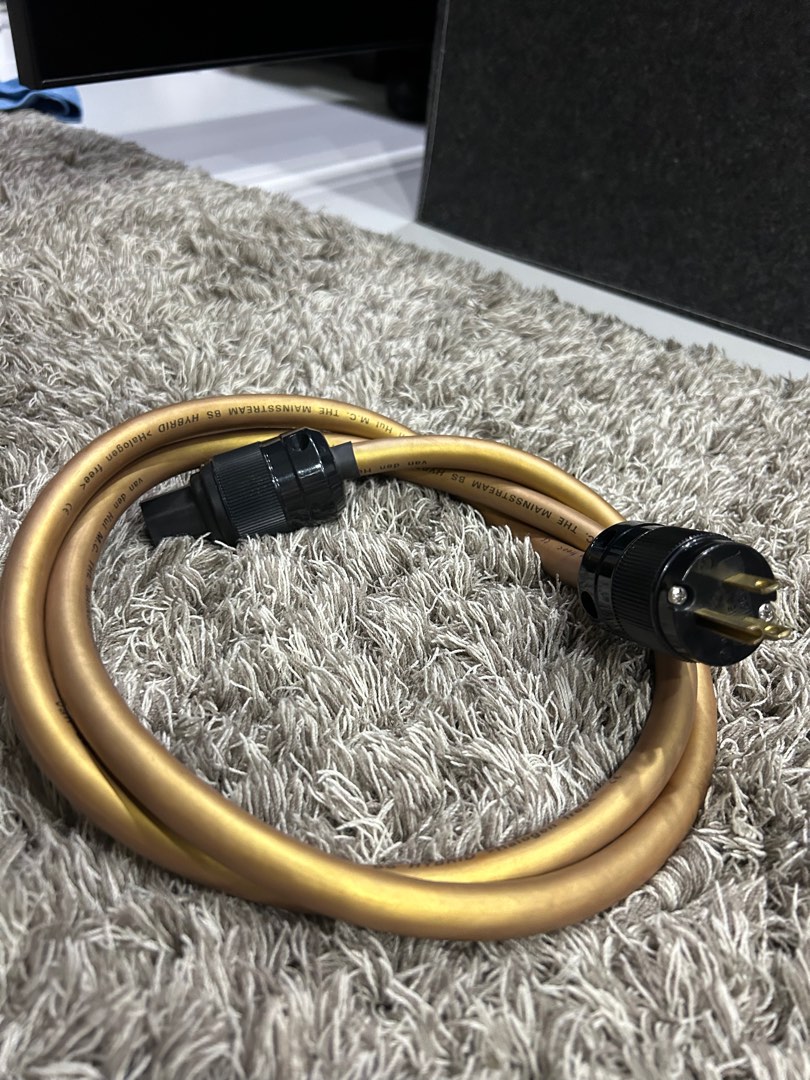 Van den hul mainstream power cable, Audio, Other Audio Equipment on ...
