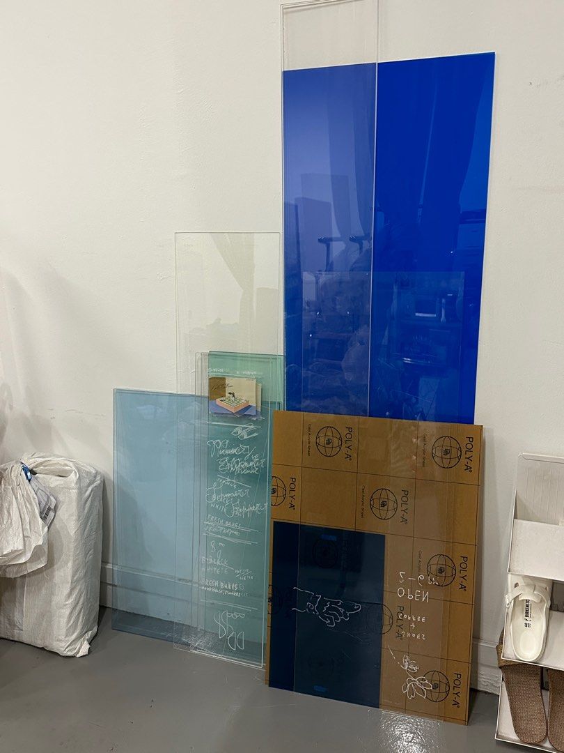 Various Flat Acrylic Sheets, Hobbies & Toys, Stationery & Craft, Craft ...