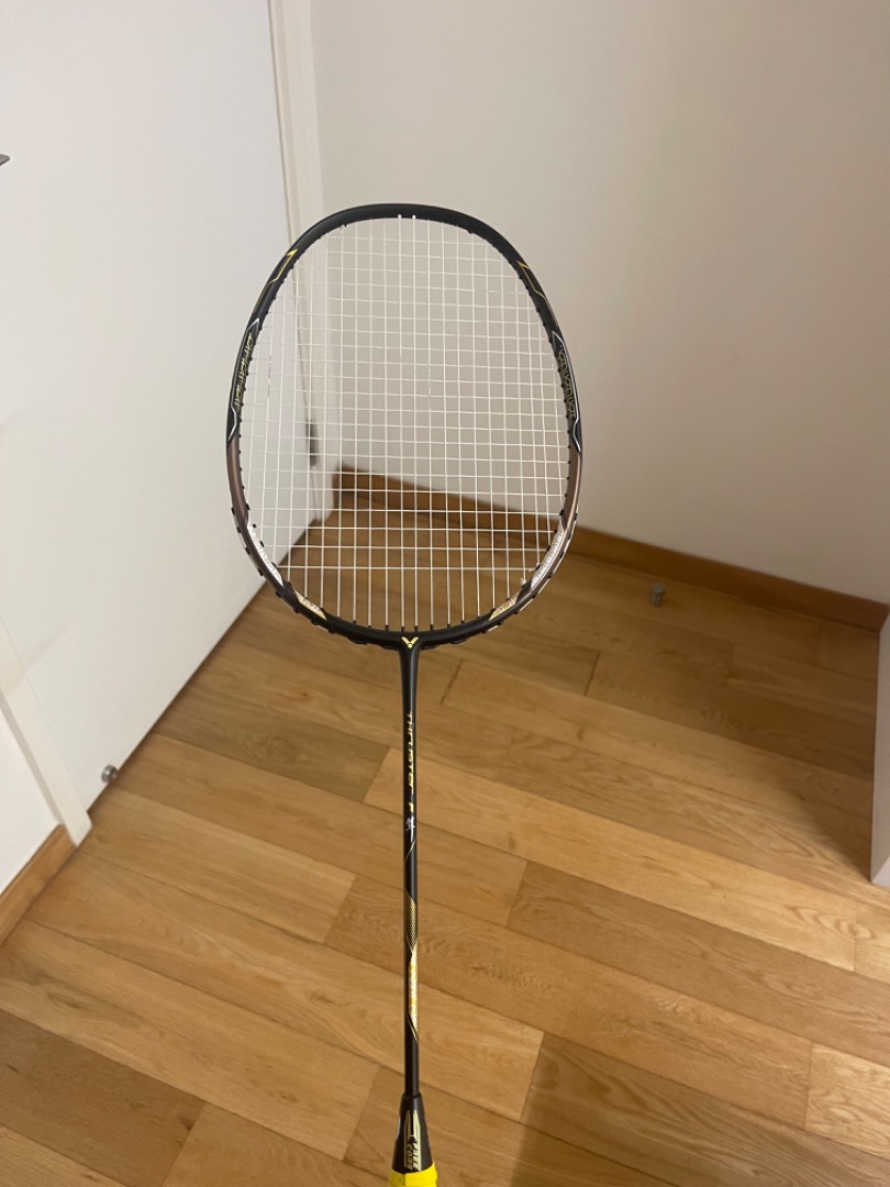 Victor Thruster F Enhanced Badminton Racket, Sports Equipment, Sports ...