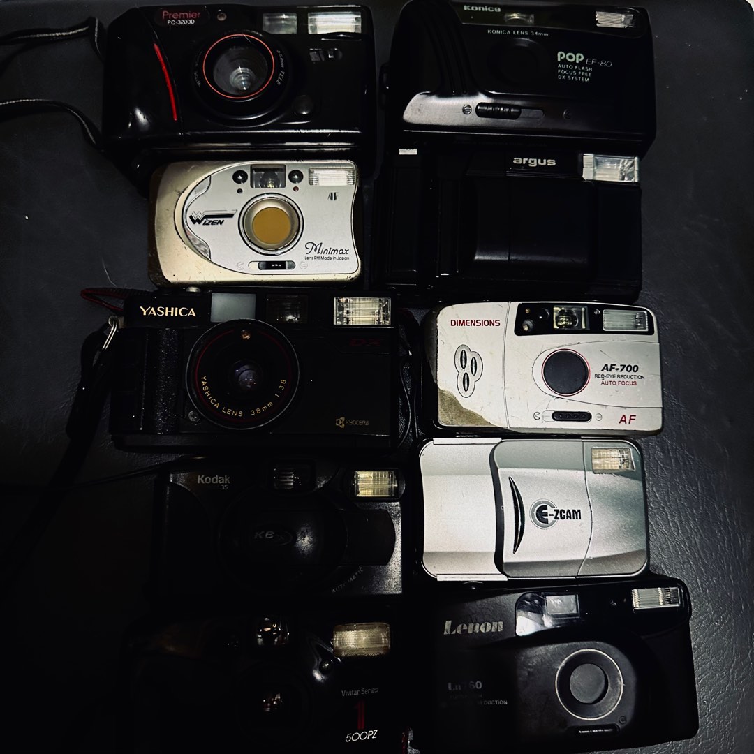VINTAGE FILM CAMERAS, Photography, Cameras on Carousell