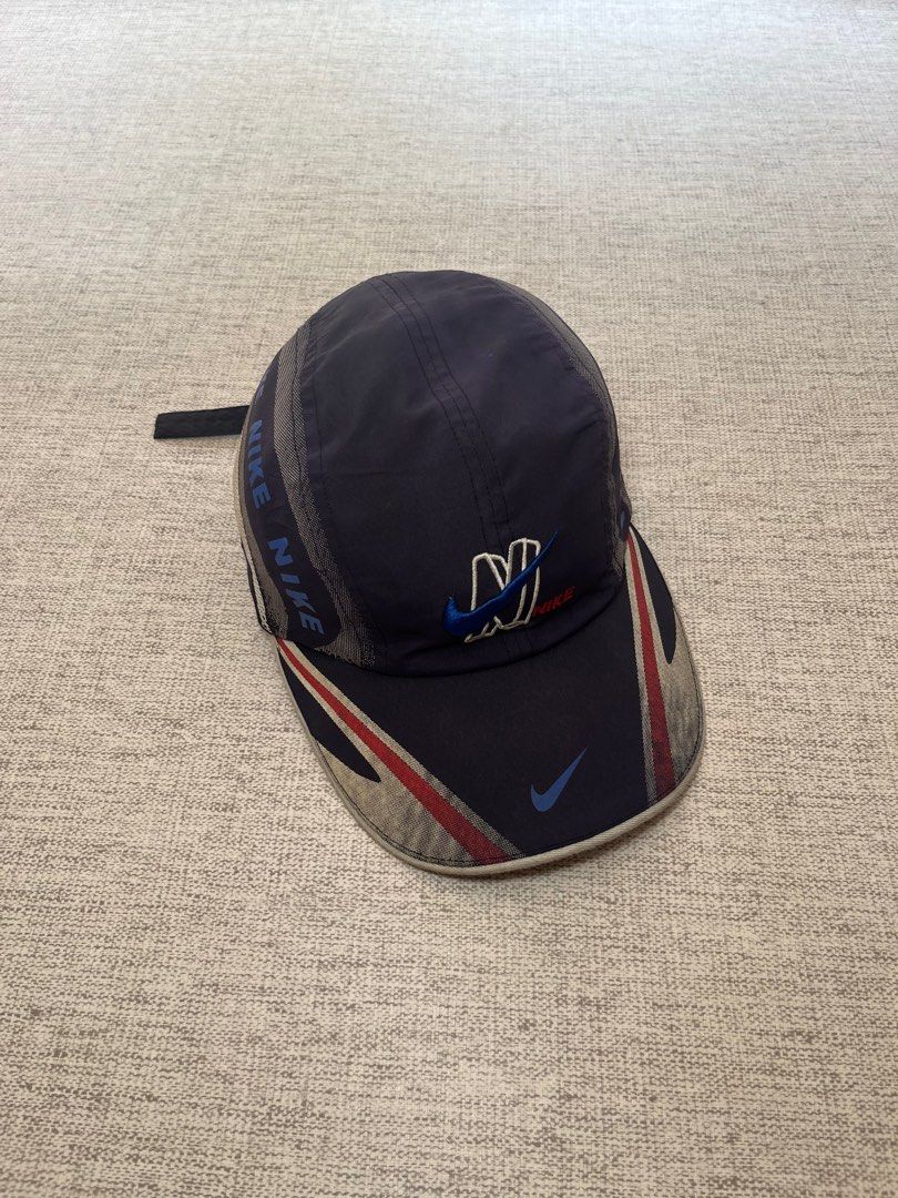 Vintage Nike Panel Cap, Fesyen Pria, Aksesoris, Topi di Carousell