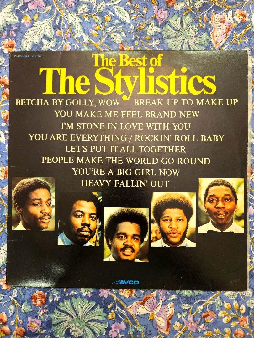 Vinyl Record: The Stylistics - The Best Of The Stylistics [Genre: R&B / Funk / Soul], Hobbies ...