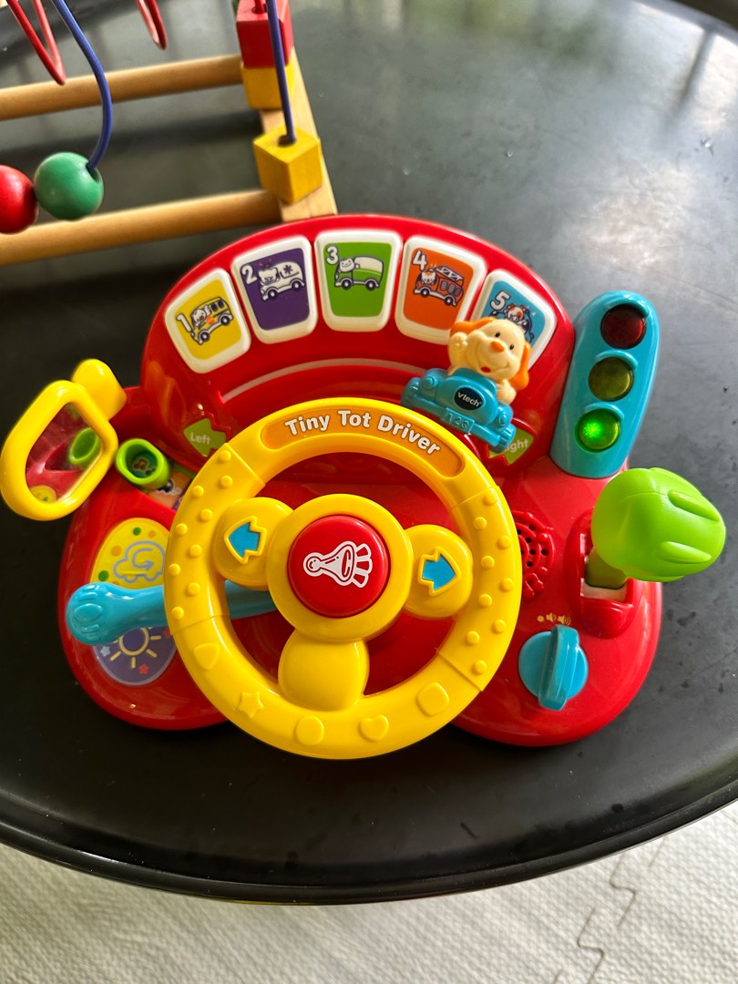 Vtech tiny tots driver toy, Babies & Kids, Infant Playtime on Carousell