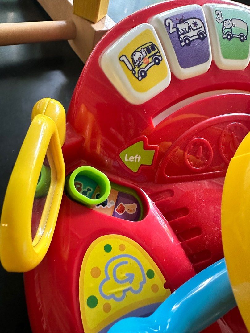 Vtech tiny tots driver toy, Babies & Kids, Infant Playtime on Carousell