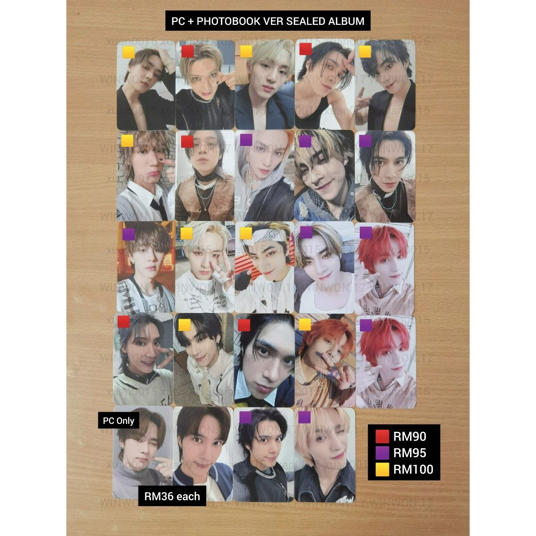 WTS NCT WayV On My Youth POB Fansign pc sealed photobook ver album ...