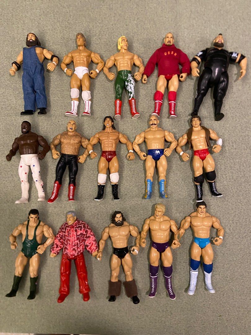 WWE WWF Jakks Wrestling Figures Classic Superstars, Hobbies & Toys ...