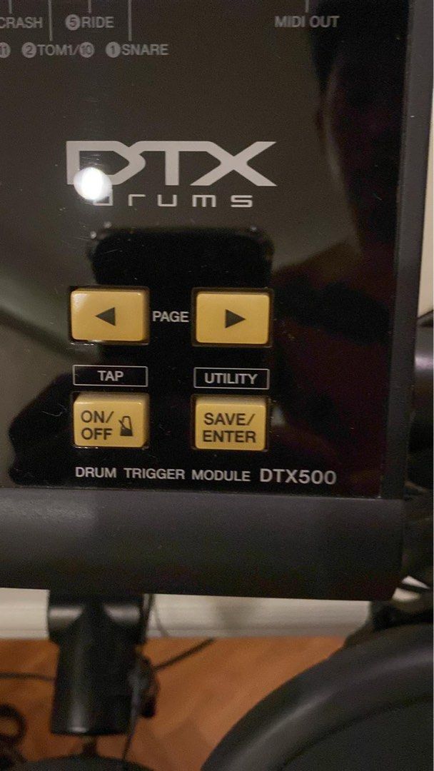Yamaha DTX 500 Drum set, Hobbies & Toys, Music & Media, Musical ...
