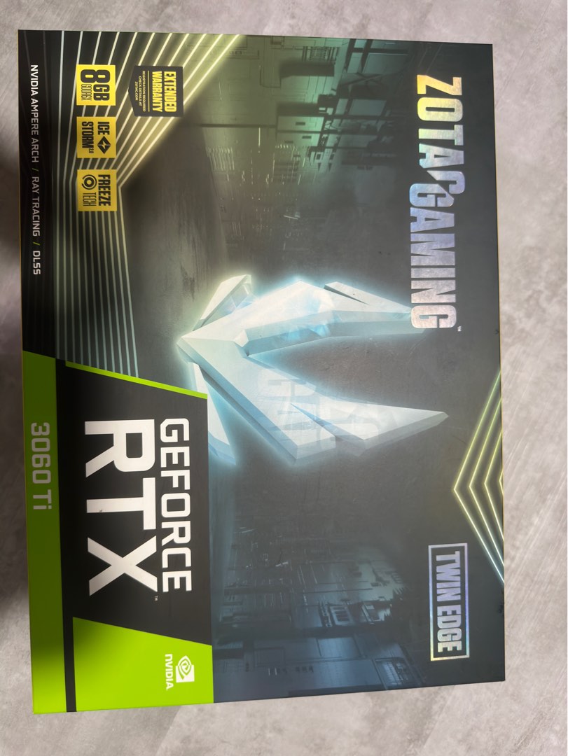 Zotac 3060Ti GDDR6X, Computers & Tech, Parts & Accessories, Computer ...