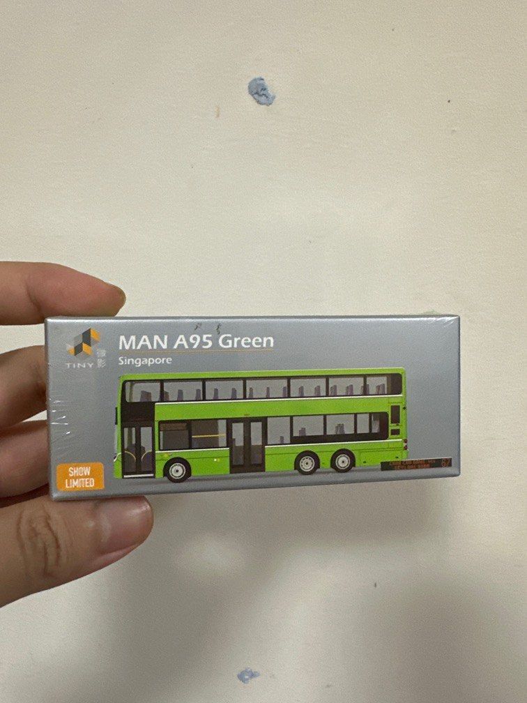 1/110 Tiny HK Event Model Man A95 Green bus, Hobbies & Toys, Toys ...