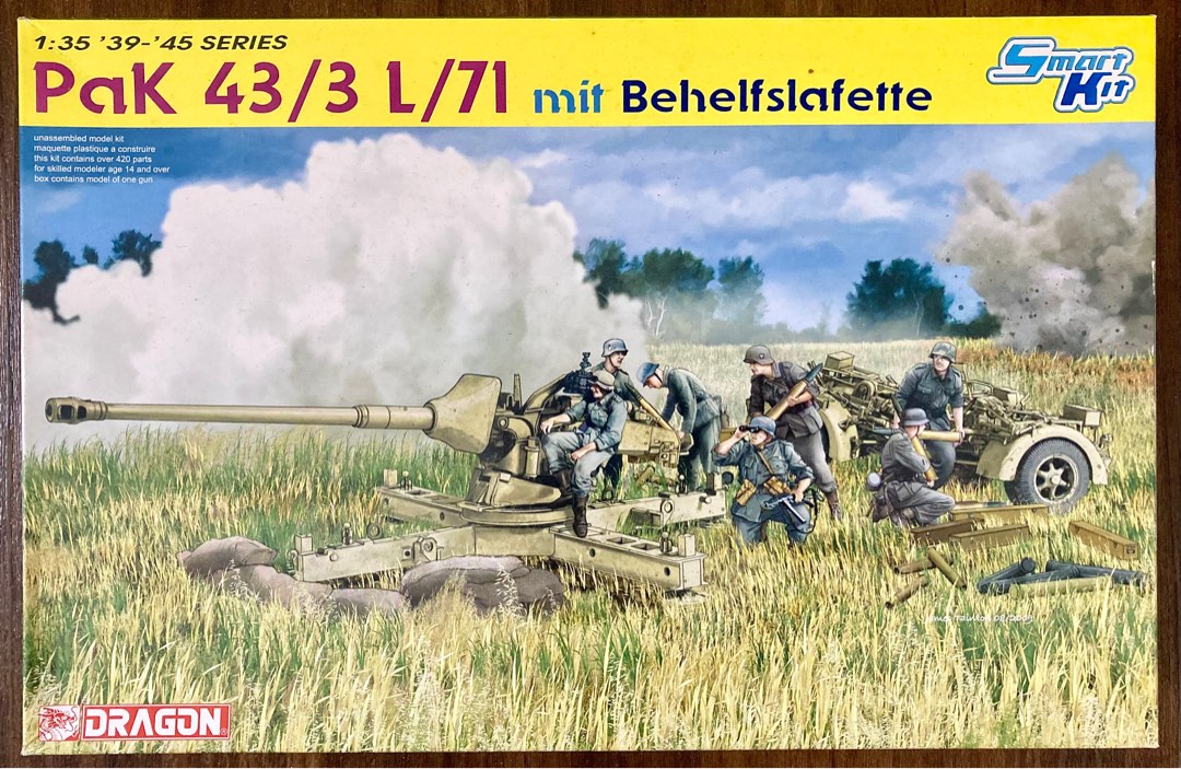 1/35 Dragon PAK 43/1 L/71 Model kit, Hobbies & Toys, Stationery & Craft ...