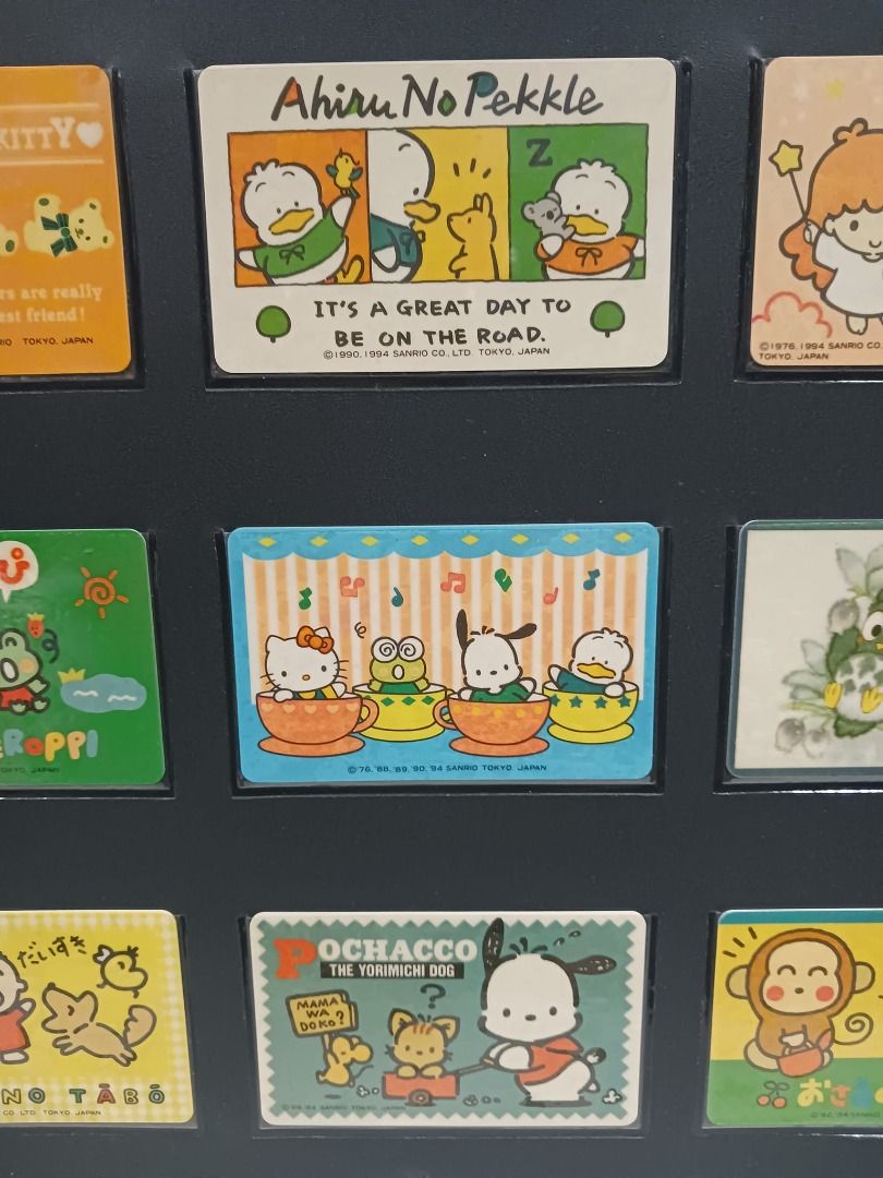 (有圖代表有貨不用問 直接出價) 1994年 絕版 珍藏本連卡通咭 Kalm's Hello Kitty's Birthday ...