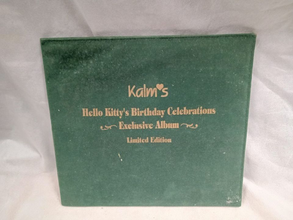 (有圖代表有貨不用問 直接出價) 1994年 絕版 珍藏本連卡通咭 Kalm's Hello Kitty's Birthday ...