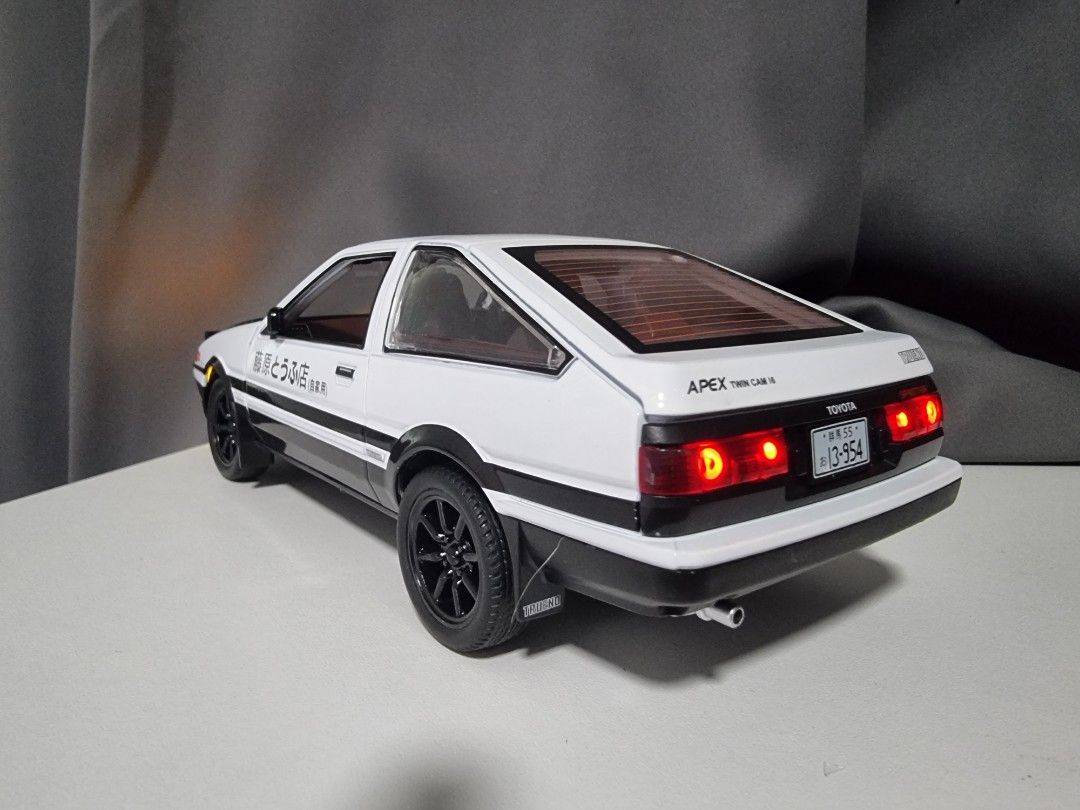 1:24 Initial-D Toyota AE-86 Treuno, Hobbies & Toys, Toys & Games on ...