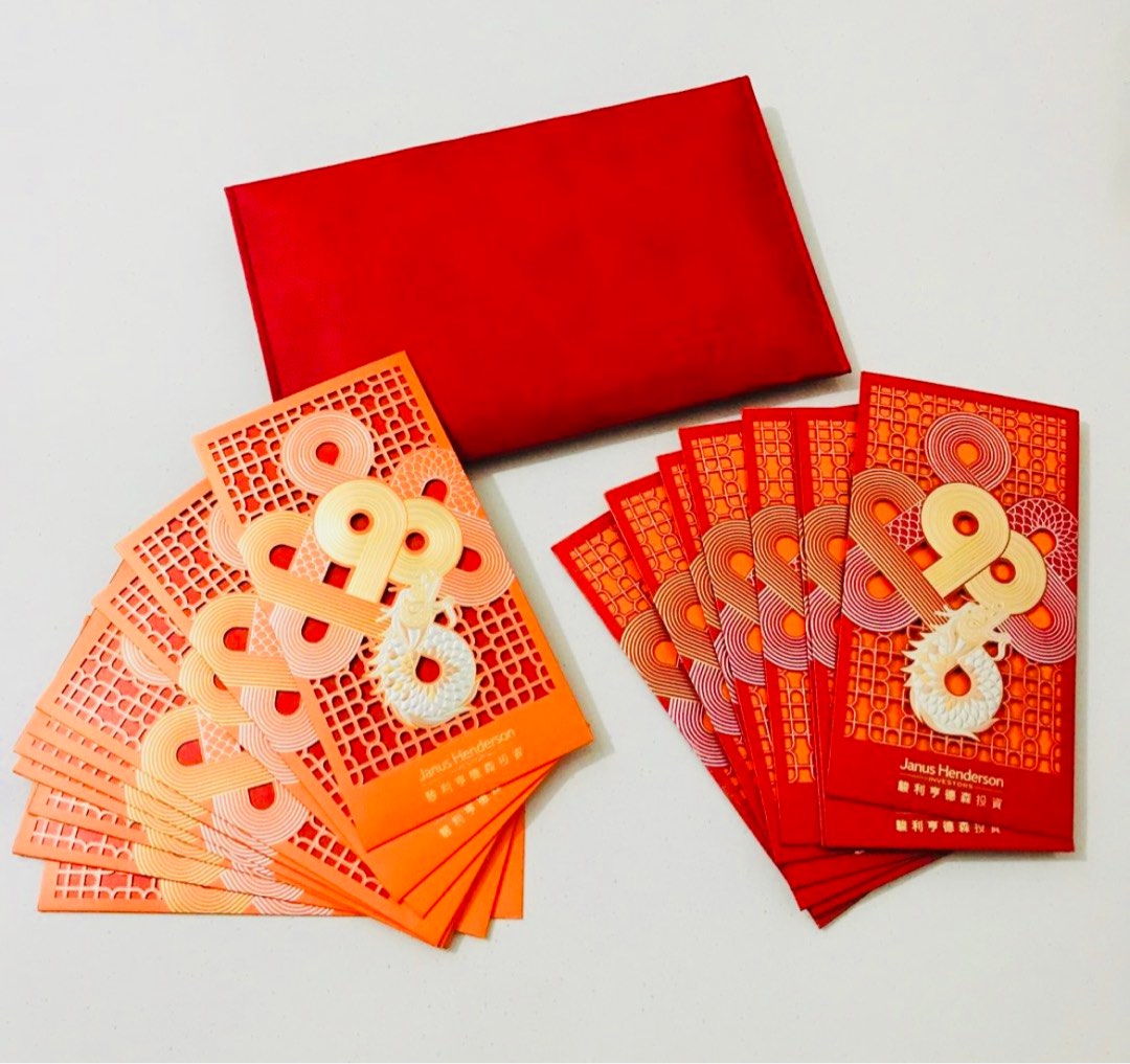 2024 Ang Pau / Red Packet JANUS Henderson, Hobbies & Toys, Stationery ...