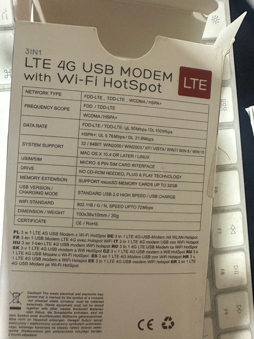 G Usb Modem Wifi Hotspot Computers Tech Parts Accessories Hard Disks Thumbdrives On