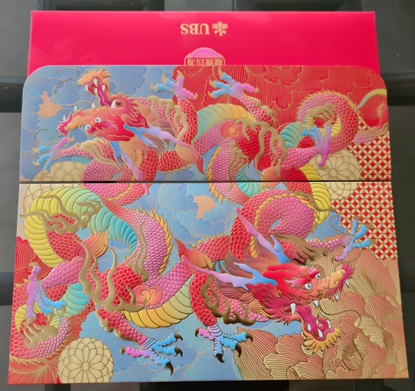 PROMOTION! 8 pcs UBS 2024 Red Packet / Ang Bao Pow Pao, Hobbies & Toys ...