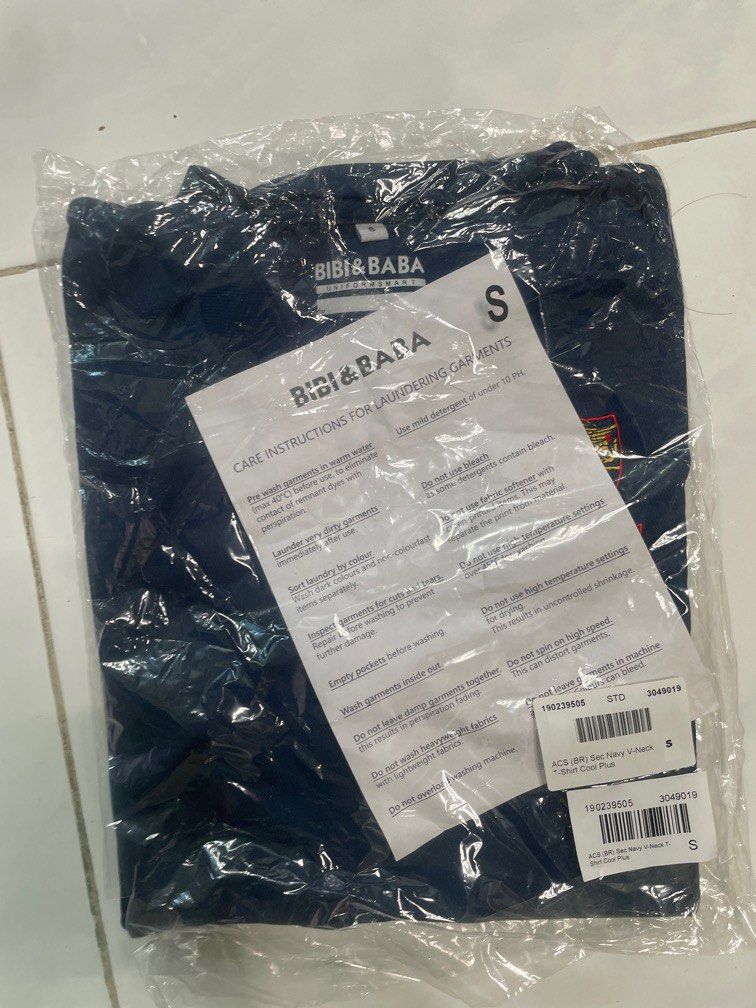 ACS Barker Road School Uniform, Men's Fashion, Tops & Sets, Tshirts ...